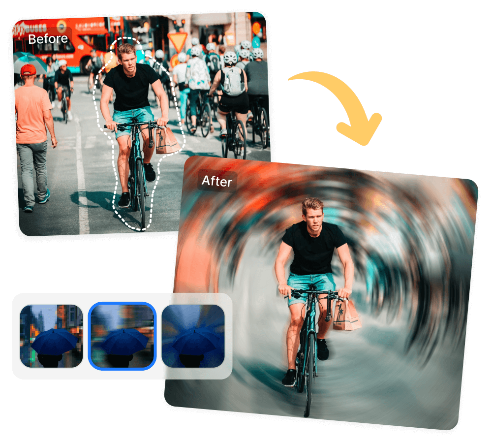 免费模糊背景工具 | FotoArt