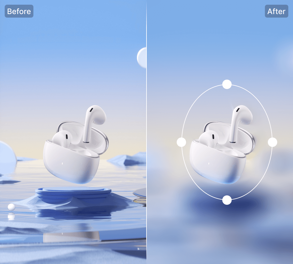 免费模糊背景工具 | FotoArt